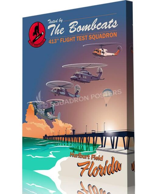 Hurlburt Field Florida 413th FLTS - Squadron Posters