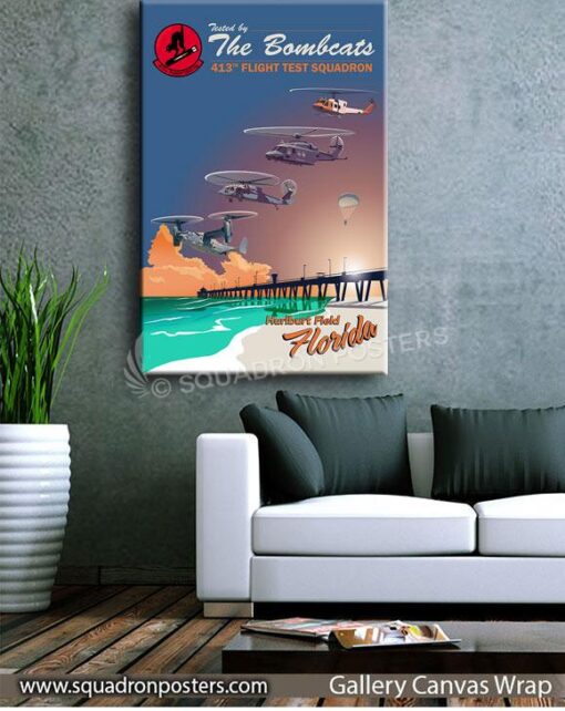 Hurlburt Field Florida 413th FLTS - Squadron Posters