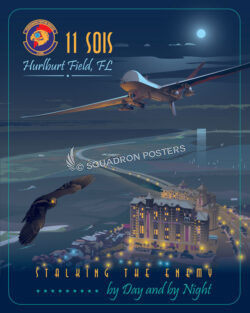 Hurlburt Field Florida 11th SOIS - Squadron Posters