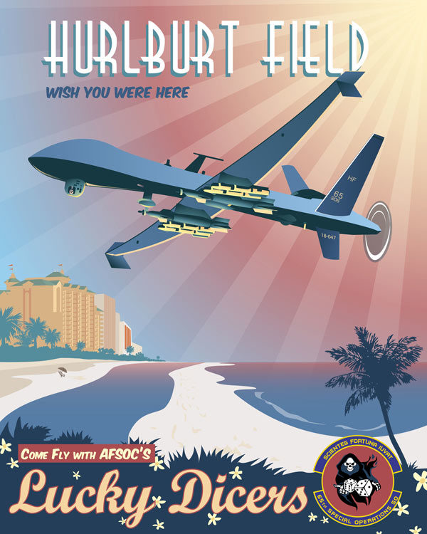Hurlburt Field 65th Special Operations Squadron - Squadron Posters