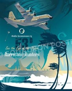 53rd Weather Reconnaissance Squadron Hurricane Hunters - Squadron Posters