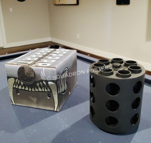 A-10 Warthog Shot Spinner - Squadron Posters