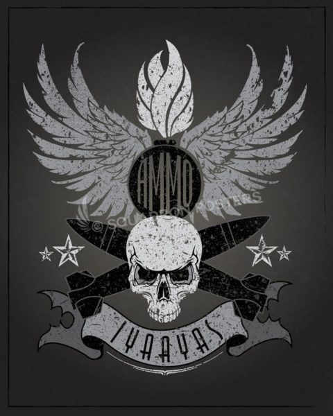 Munitions Systems Specialist - AMMO Grey - Squadron Posters