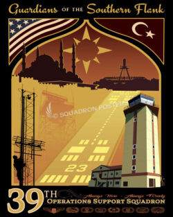 Incirlik AB 39th OSS - Squadron Posters