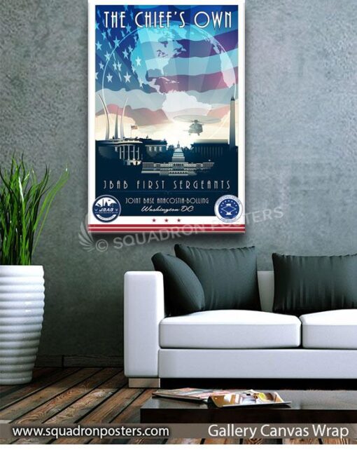 JB Anacostia-Bolling JBAB 1st Sergeants - Squadron Posters