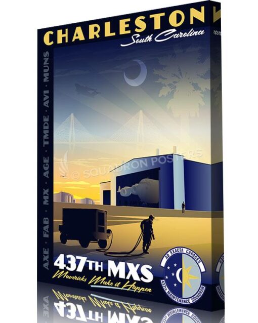 JB Charleston 437 MXS - Squadron Posters