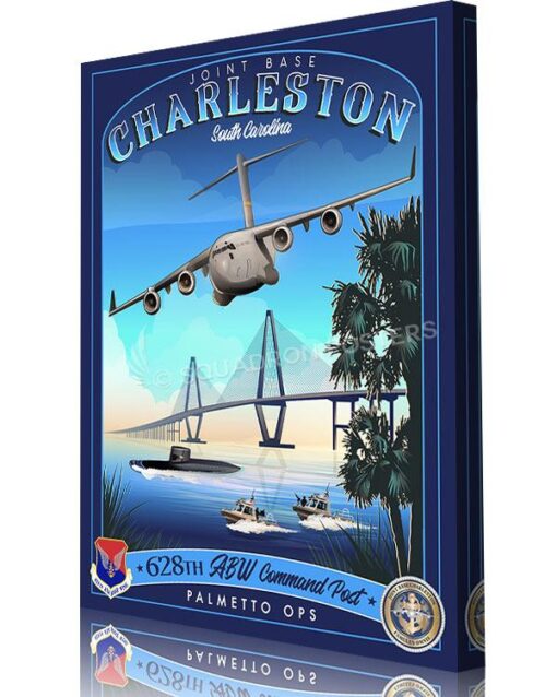 JB Charleston 628th ABW Command Post - Squadron Posters