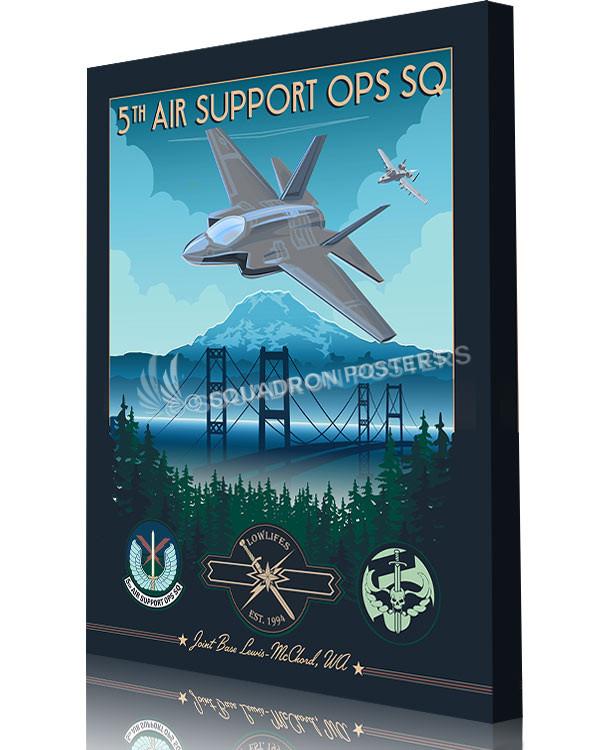 JB Lewis-McChord 5th ASOS - Squadron Posters