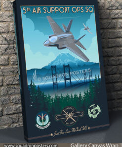 JB Lewis-McChord 5th ASOS - Squadron Posters