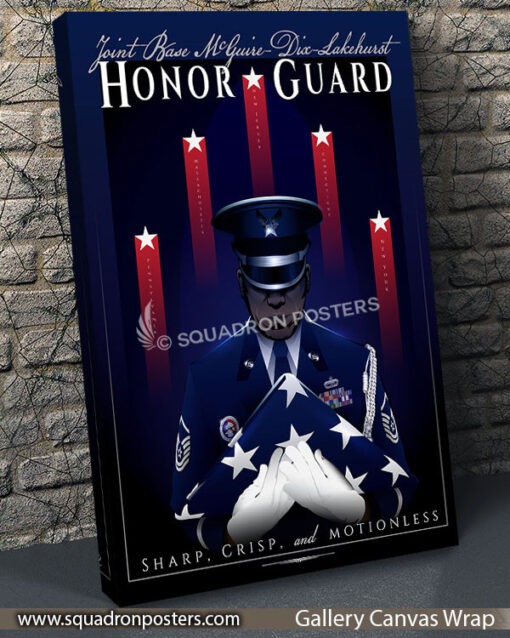 JB McGuire-Dix-Lakehurst Honor Guard - Squadron Posters