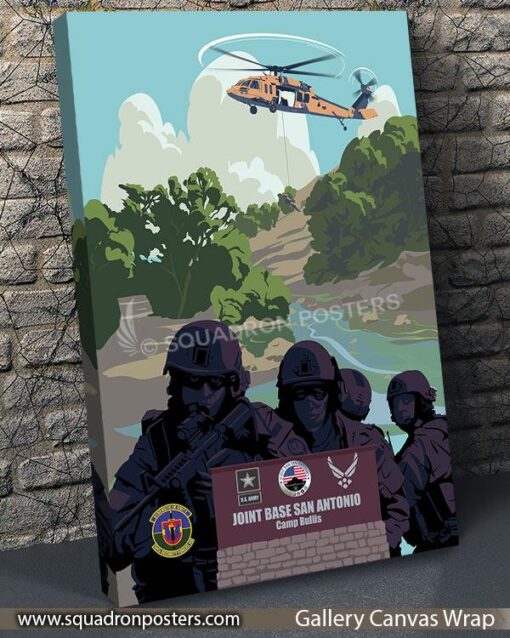 JB San Antonio Camp Bullis 502d SFS Art - Squadron Posters