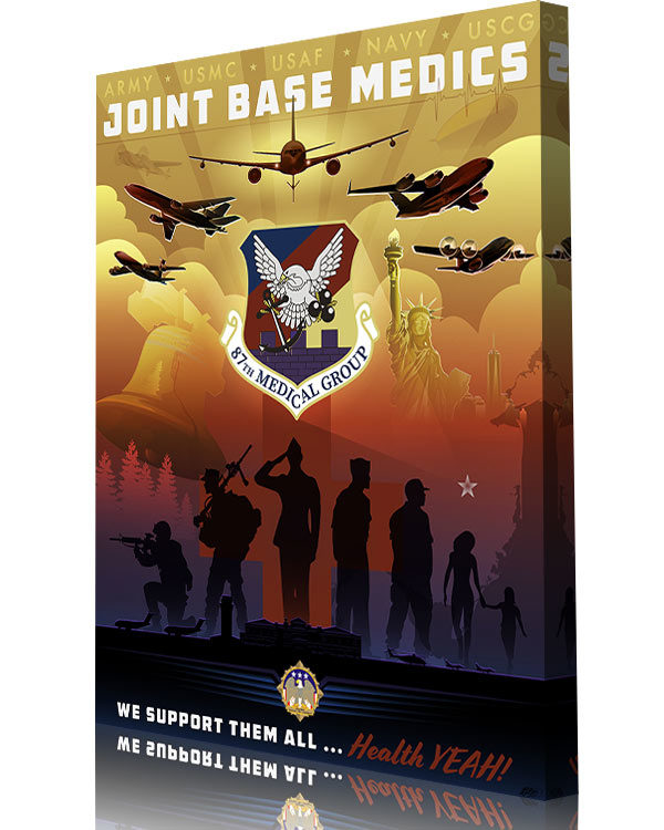87th Medical Group - Squadron Posters