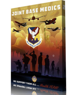 87th Medical Group Joint Base McGuire-Dix-Lakehurst - Squadron Posters