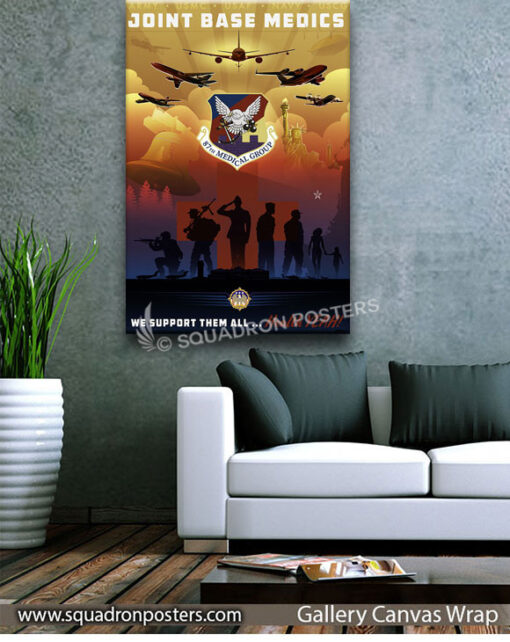 87th Medical Group - Squadron Posters