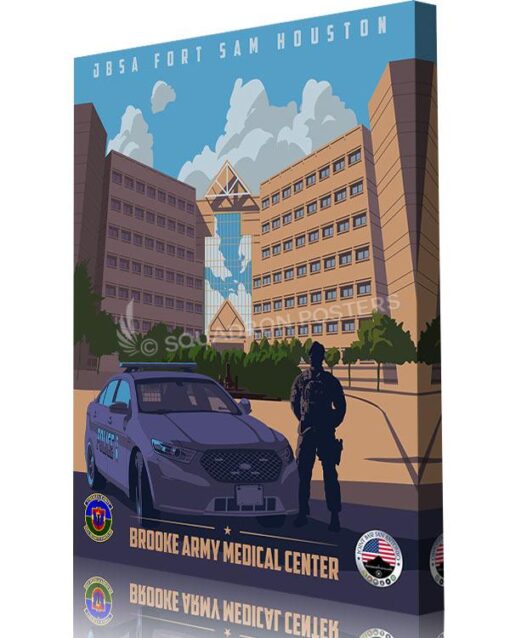 502d SFS Brooke Army Medical Center Art - Squadron Posters
