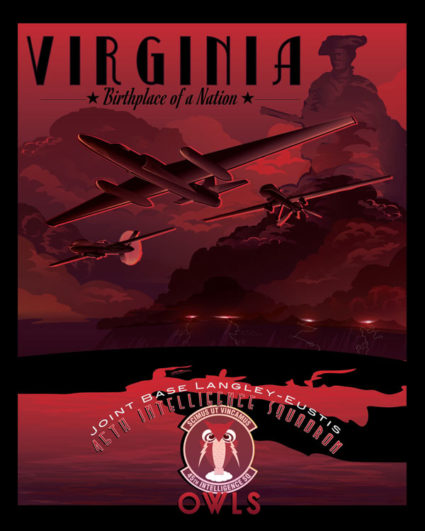 Joint Base Langley–Eustis 45th IS - Squadron Posters