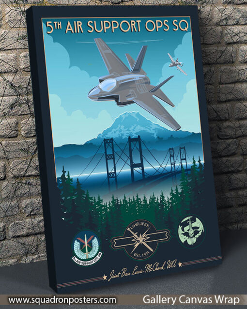 JB Lewis-McChord 5th ASOS - Squadron Posters