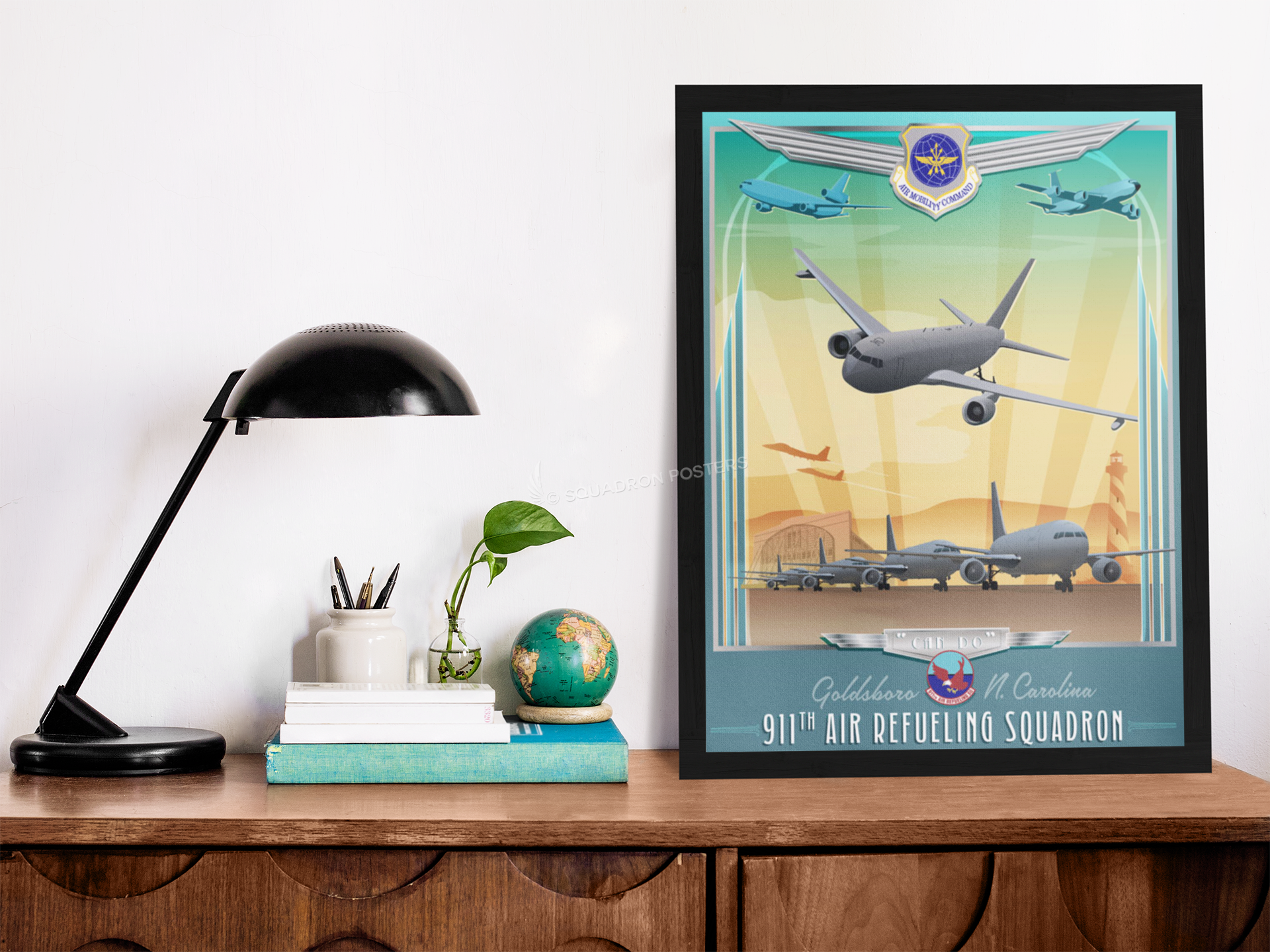JB McGuire-Dix-Lakehurst 911th ARS Art - Squadron Posters