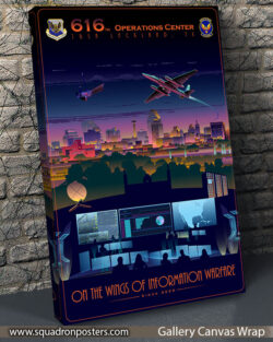 JB San Antonio Lackland 616th Operations Center - Squadron Posters