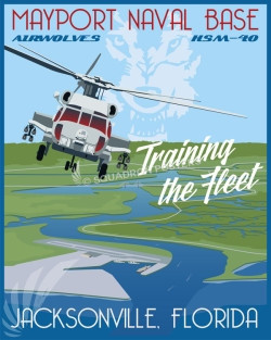 Naval Station Mayport HSM-40 MH-60R - Squadron Posters