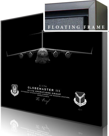 911th Operations Group Jet Black Lithograph - Squadron Posters