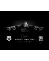 726 AMS C-5M Super Galaxy Jet Black Lithograph - Squadron Posters
