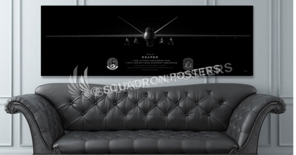 Battle Creek ANGB MQ-9 172d and ATKS 110 OSS Jet Black Super Wide ...