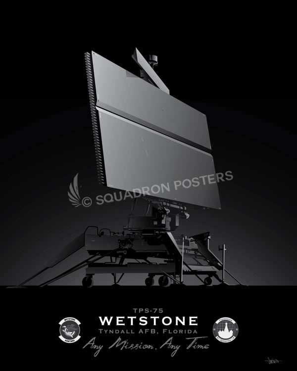 TPS-75 Jet Black - Squadron Posters