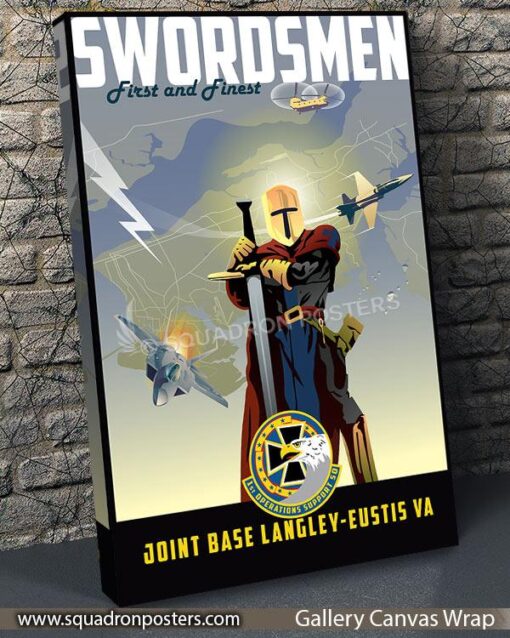 Joint Base Langley Eustis Virginia 1st OSS - Squadron Posters