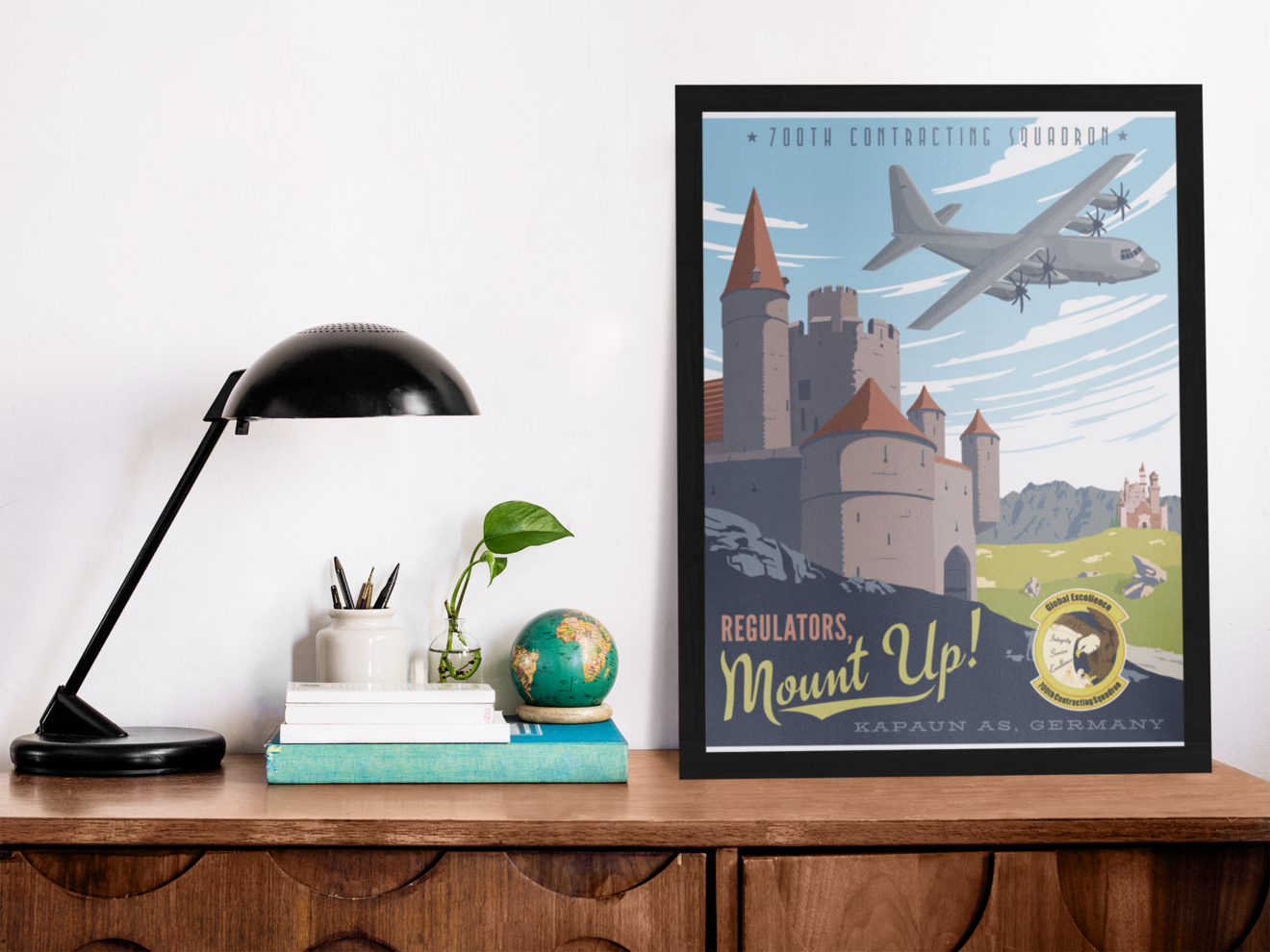 Kapaun AS 700th CONS Art - Squadron Posters