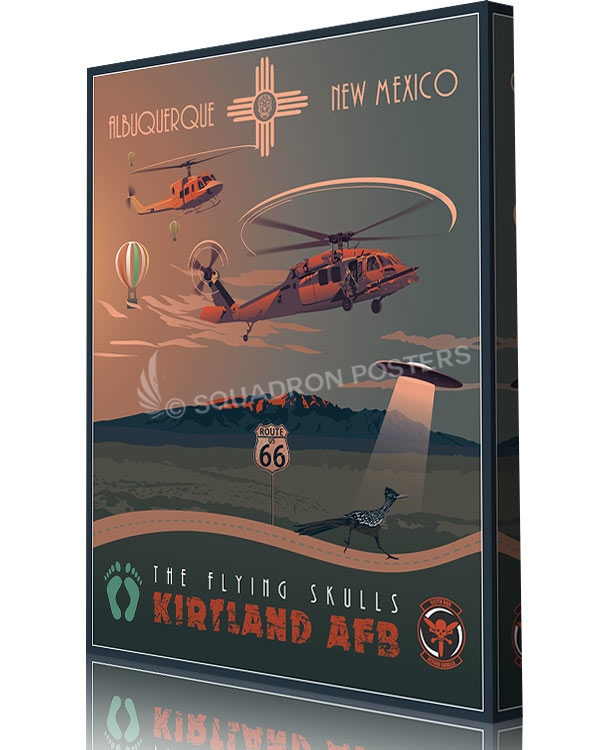 Kirtland AFB HH-60 512th RQS - Squadron Posters