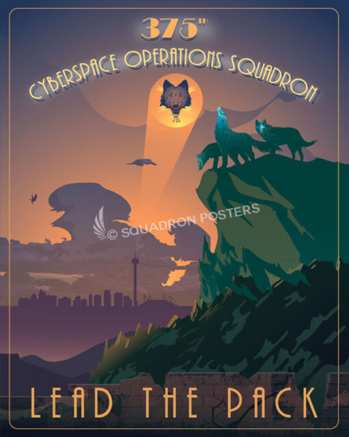 Lackland AFB 375th COS - Squadron Posters