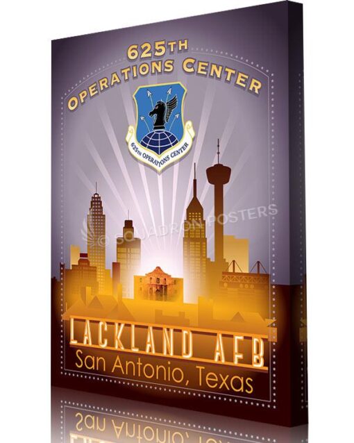 Lackland AFB 625th Operations Center - Squadron Posters