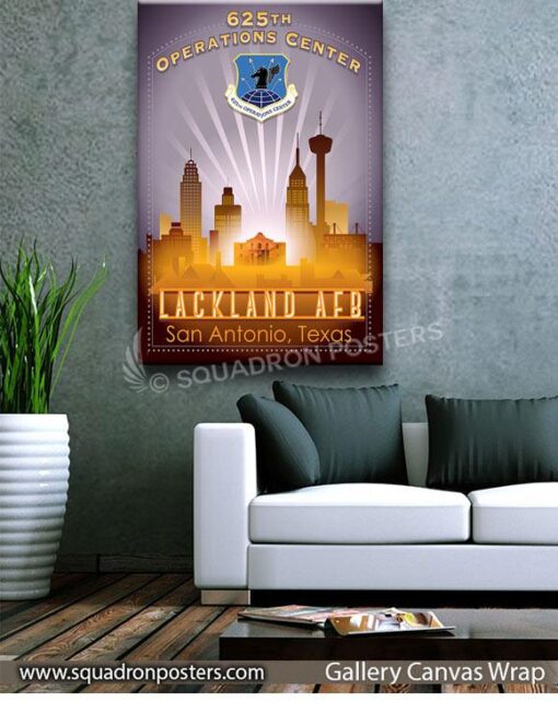 Lackland AFB 625th Operations Center - Squadron Posters