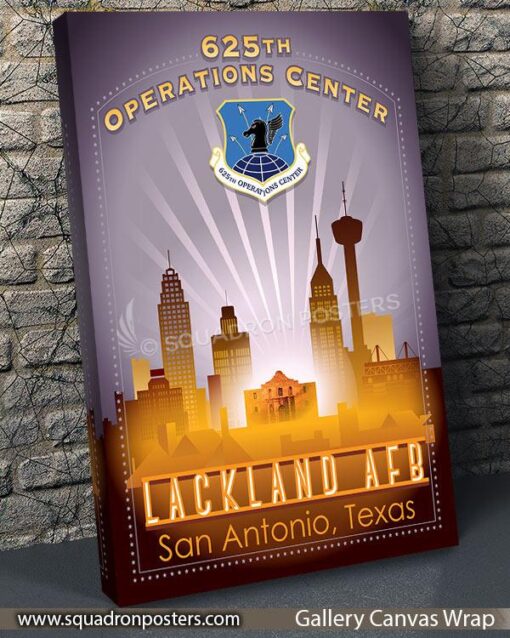 Lackland AFB 625th Operations Center - Squadron Posters