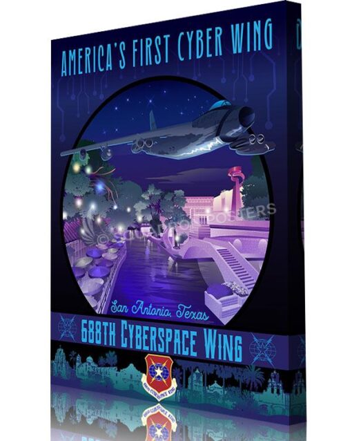 Lackland AFB RB-47E 688th CW - Squadron Posters