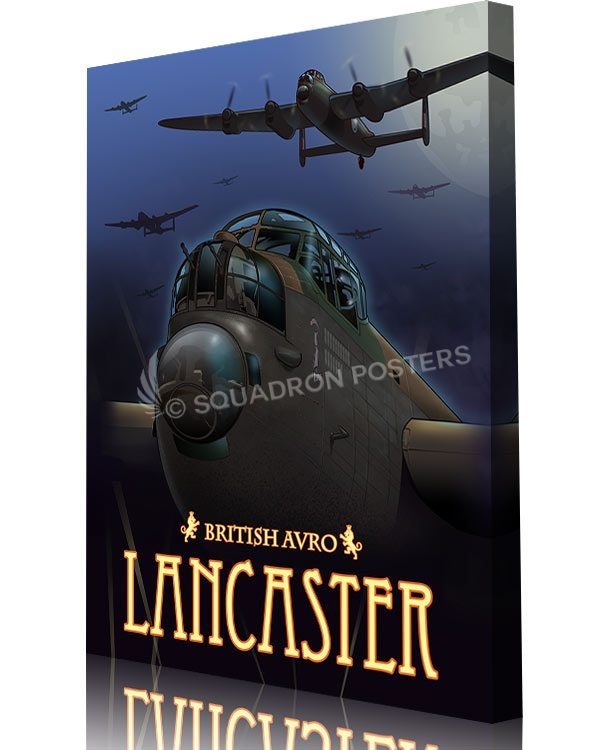 British Avro Lancaster - Squadron Posters