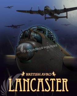 British Avro Lancaster - Squadron Posters