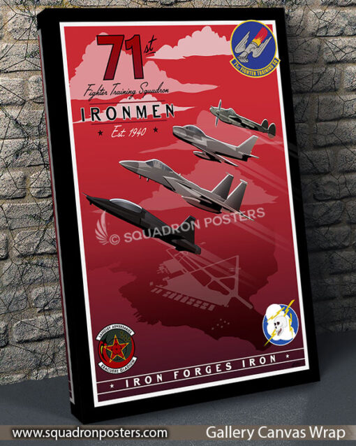Langley AFB 71st FTS - Squadron Posters