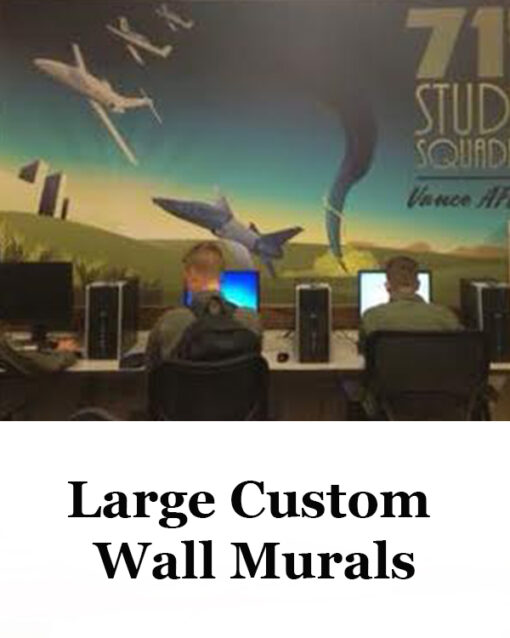Large Custom Wall Murals - Squadron Posters