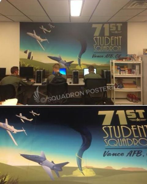 Large Custom Wall Murals - Squadron Posters