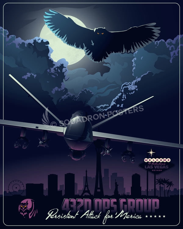 432d OG Creech AFB - Squadron Posters