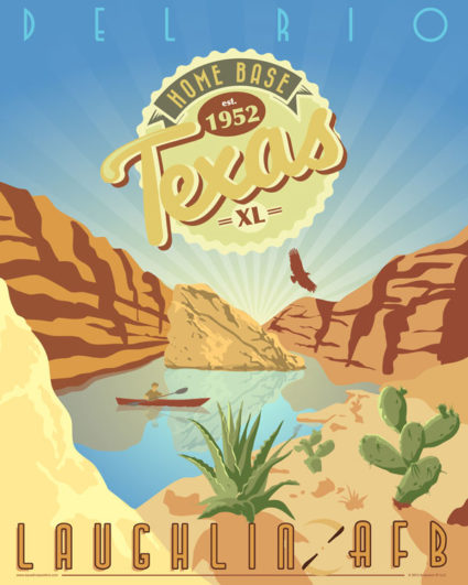 Laughlin AFB Home Base - Squadron Posters