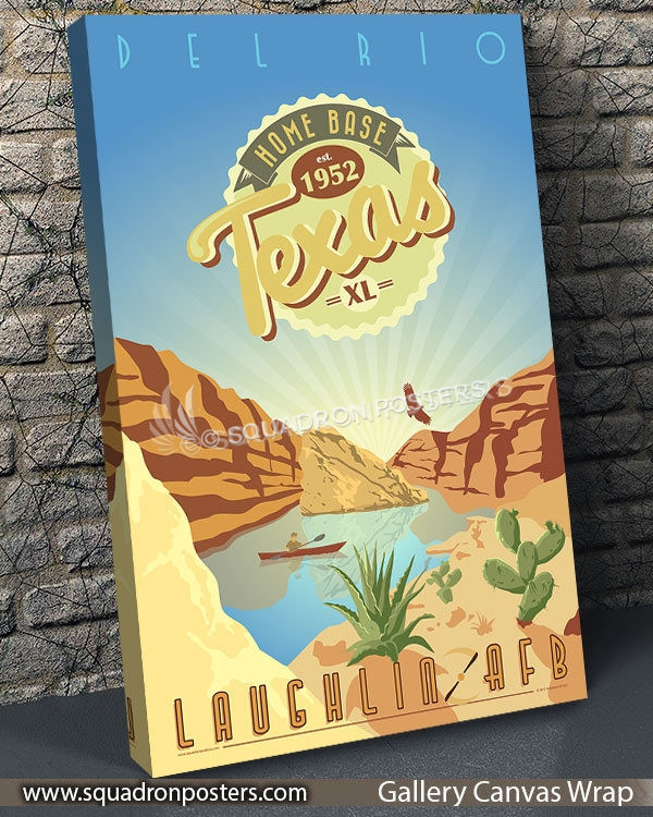 Laughlin AFB Home Base - Squadron Posters