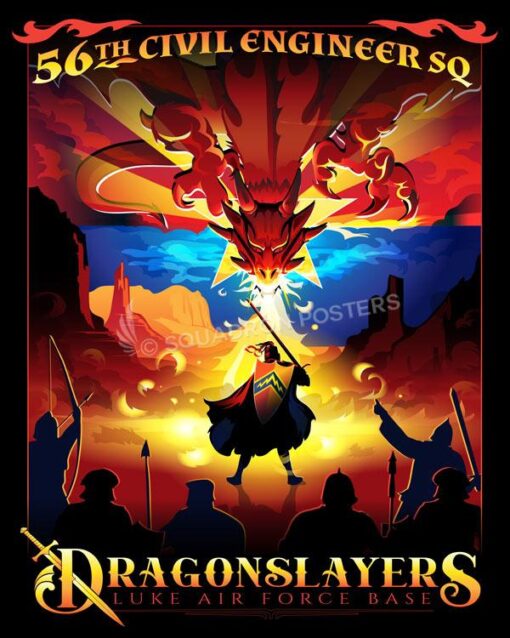 Luke AFB 56th CES - Squadron Posters