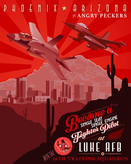 Luke AFB 56th Training Squadron - Squadron Posters