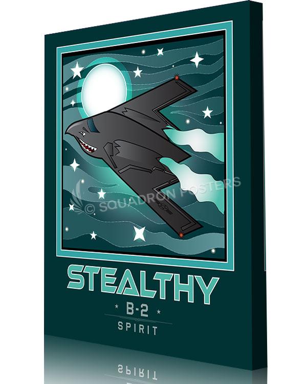 Mission Complete Stealthy Book Art - Squadron Posters
