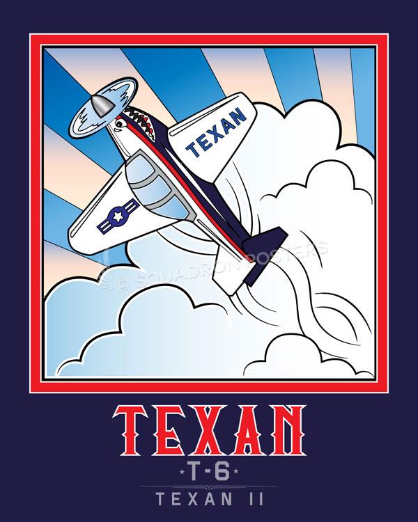 Mission Complete TEXAN Book Art - Squadron Posters