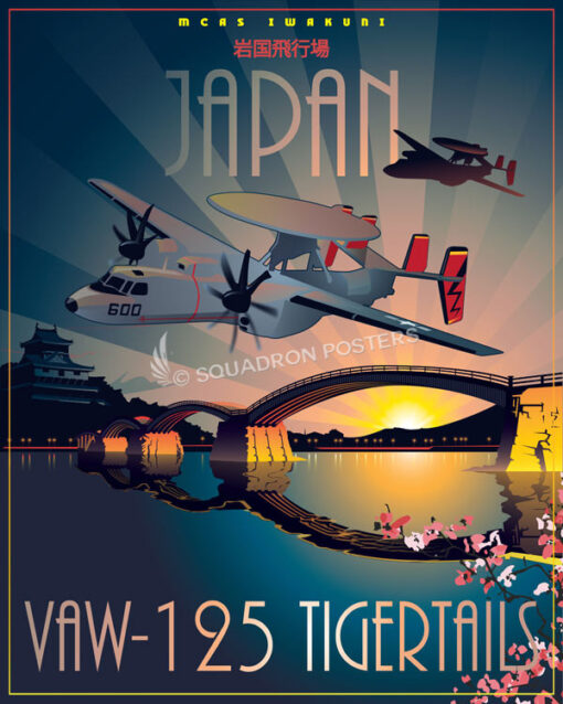 Marine Corps Air Station Iwakuni VAW-125 - Squadron Posters