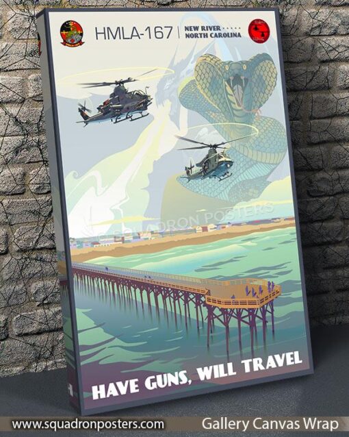 MCAS New River HMLA-167 - Squadron Posters